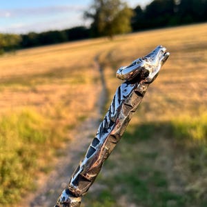 Hand-forged BBQ Meat Fork With Cow Head Handle – Stainless Steel ...