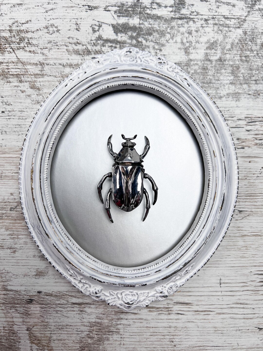 Unique Forged Brooch "beetle" - Stainless Steel Christmas Gift ...