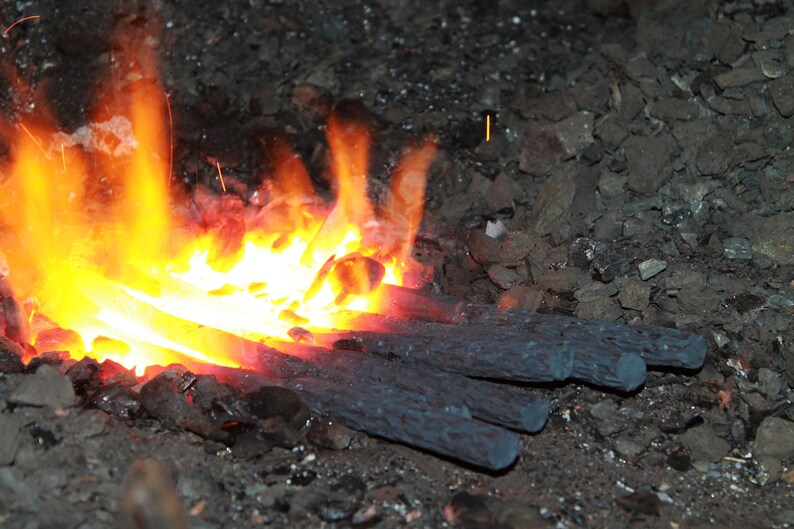 Gift Set of Forged Skewers forest Spirit for | Etsy