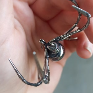 Unique Forged Brooch "spider" - Stainless Steel Halloween Gift ...
