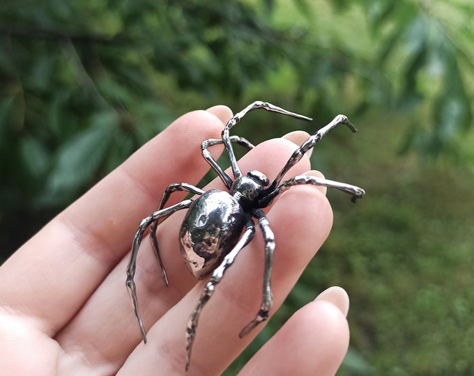 Forged spider Hand Forged Stainless Steel - Etsy