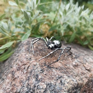 Forged spider Hand Forged Stainless Steel Souvenir Amulet Workshop - Etsy