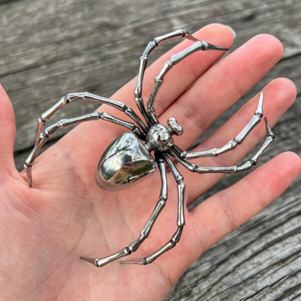 Spider Metal Sculpture - Etsy
