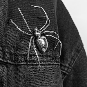 Unique Forged Brooch "spider" - Stainless Steel Halloween Gift ...