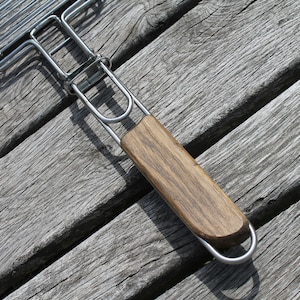 Cobweb - Custom Open Fire Cooking Basket, Portable Stainless Fire Pit ...