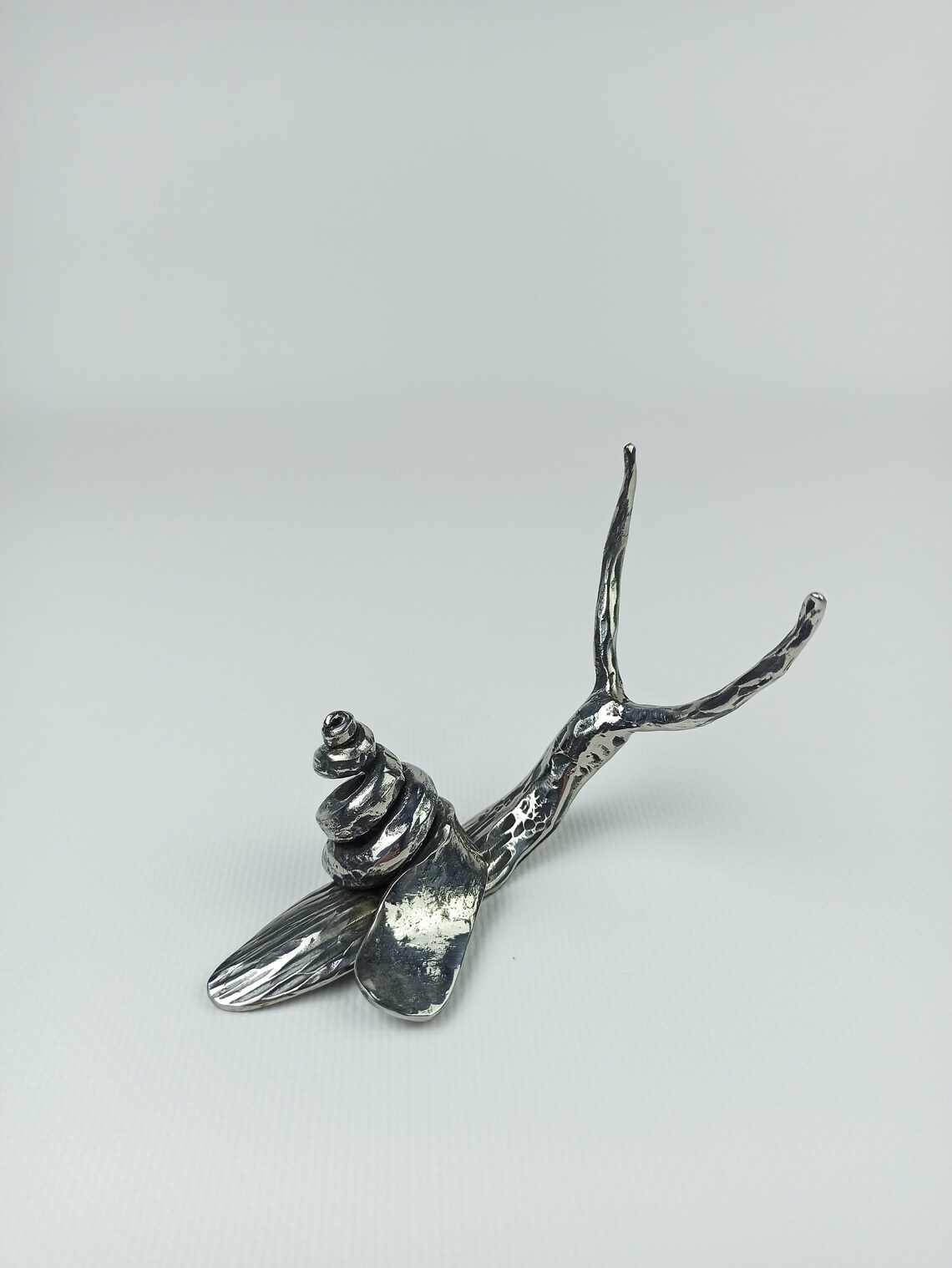 Forged snail Hand Forged Stainless Steel Souvenir Amulet Workshop - Etsy