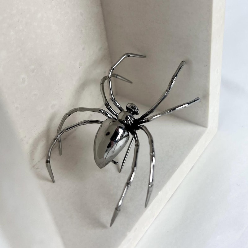 Large Brass Gothic Brooch - Etsy UK