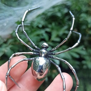 Unique Forged Brooch "spider" - Stainless Steel Halloween Gift ...