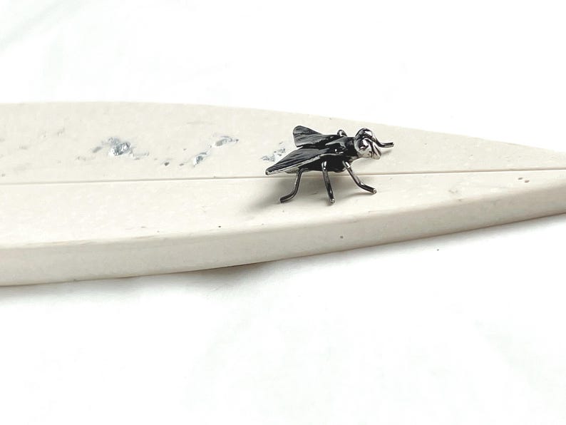 Stainless Forged "housefly" Table Figurine - Hand Forged Nature ...