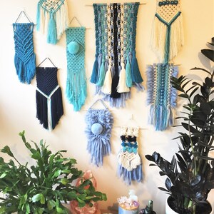 Small Macrame Wall Decor - Etsy