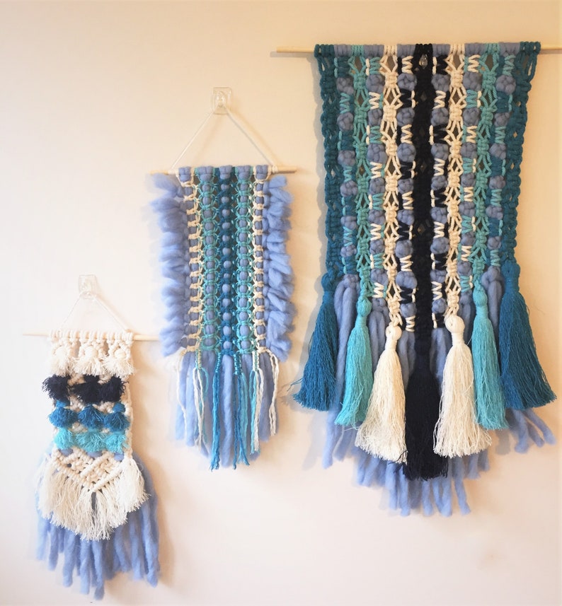 Small Macrame Wall Decor - Etsy