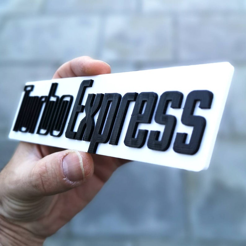 Turbo Express Logo Shelf Display/fridge Magnet Retro 90s | Etsy