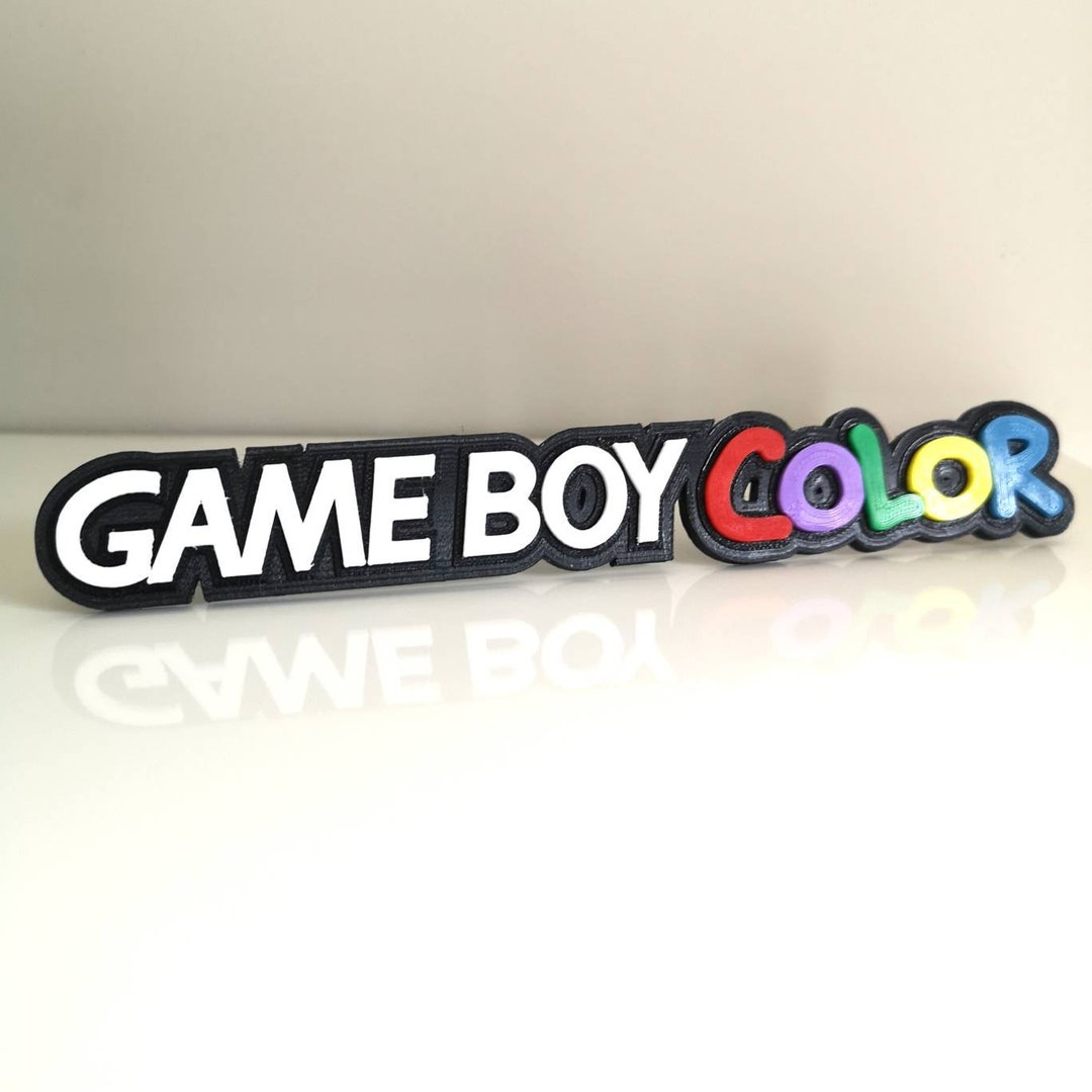 Game Boy Color 3D Fridge Magnet/shelf Display - Retro Video Games ...