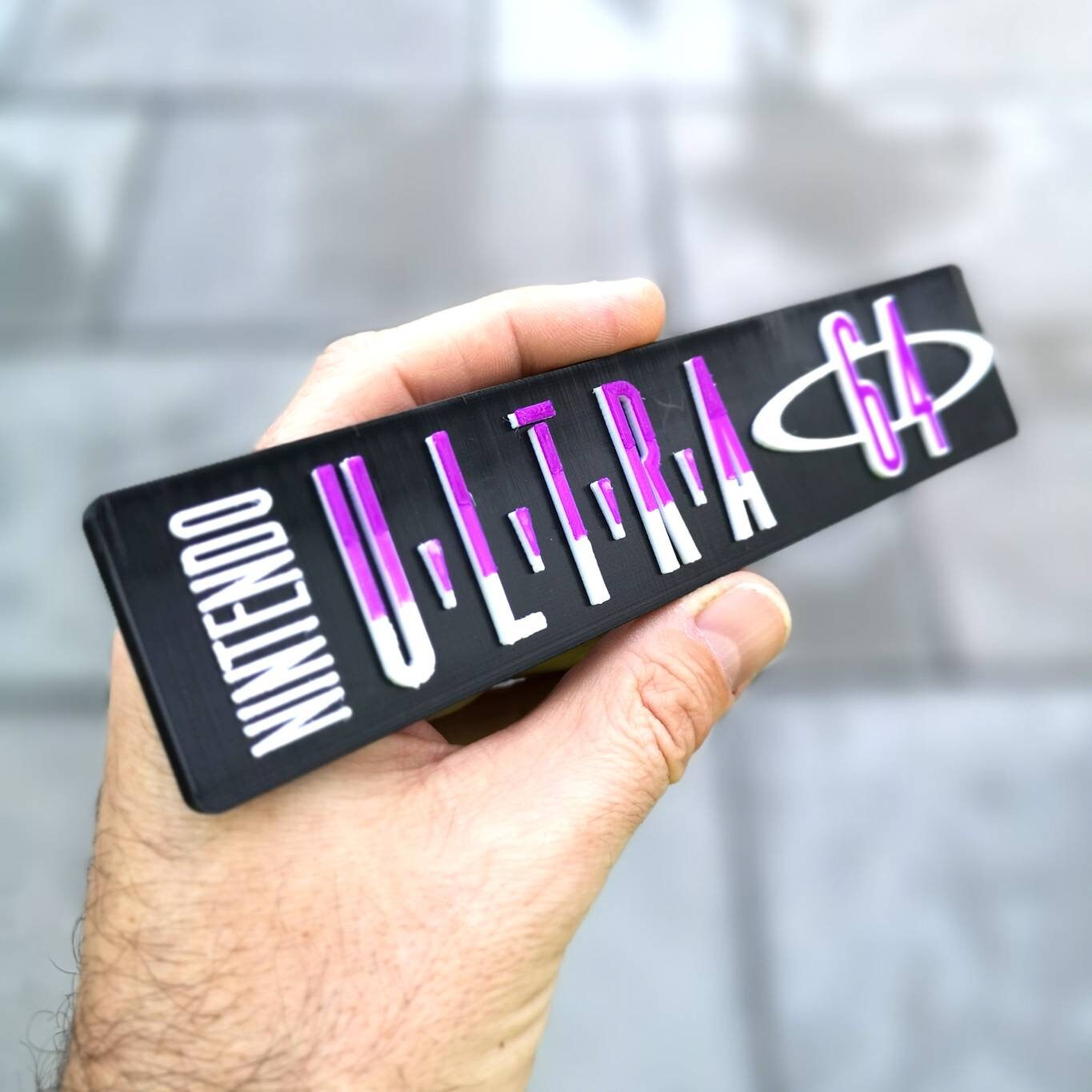 Nintendo Ultra 64 3D Shelf Display/fridge Magnet - Retro Video Games ...