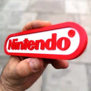 Nintendo 3D Fridge Magnet / Shelf Display - Retro 80s 8bit Video Games ...
