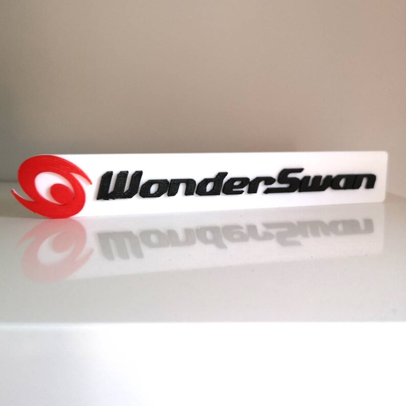 Bandai Wonderswan Logo Shelf Sign/fridge Magnet - Etsy