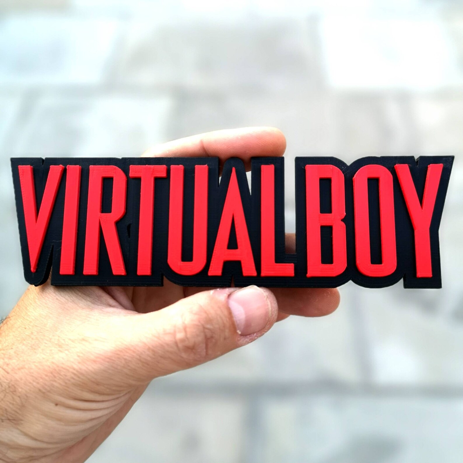 Nintendo Virtual Boy Logo Fridge Magnet/shelf Display Retro - Etsy