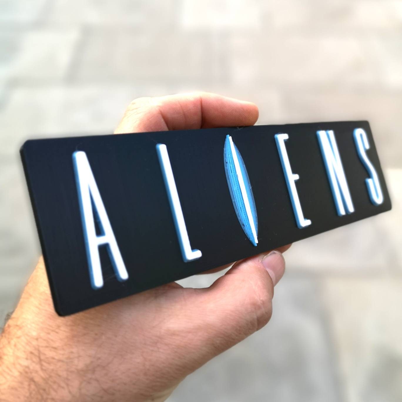 Aliens Fridge Magnet / Shelf Display Classic Movie Logo - Etsy