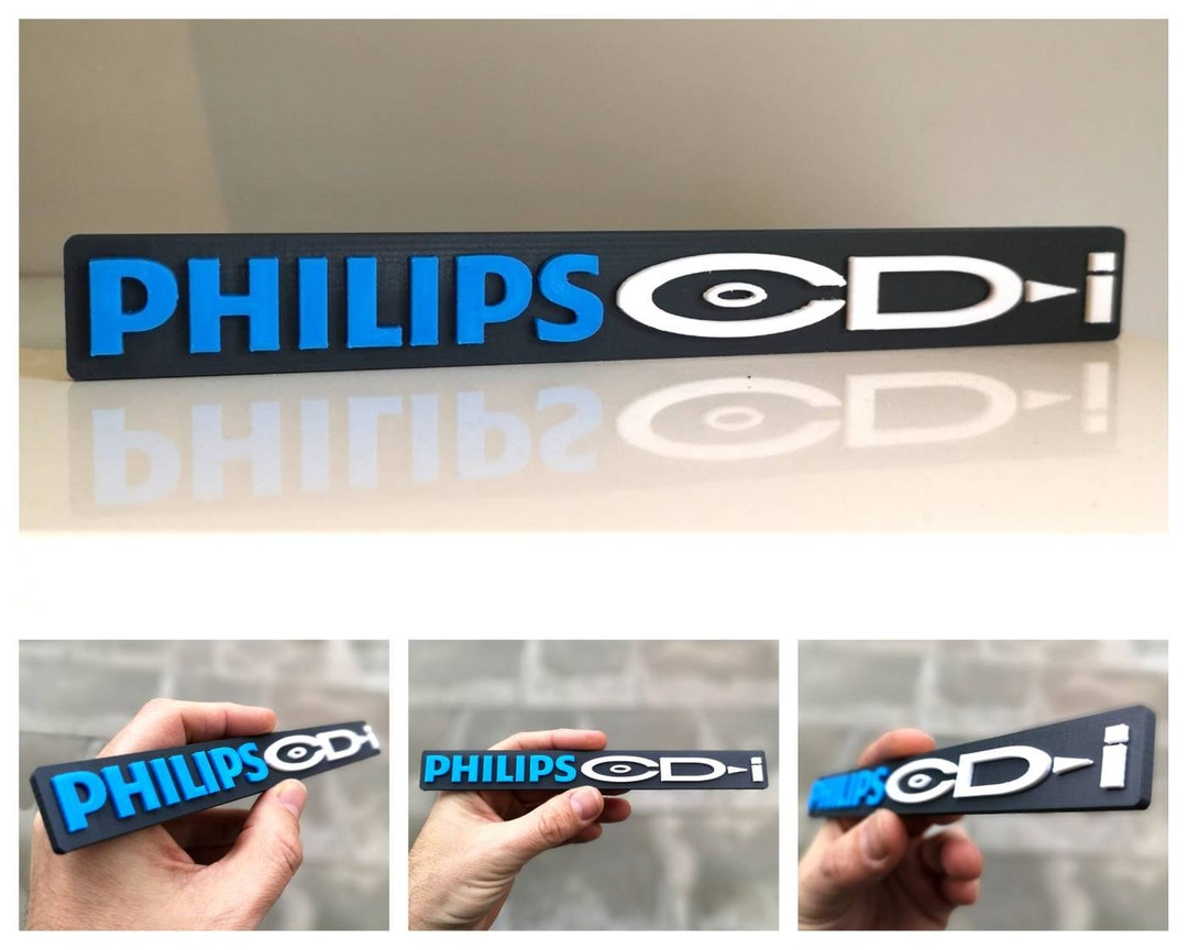 Philips Cd-i 3D Logo Shelf Sign/fridge Magnet - Etsy