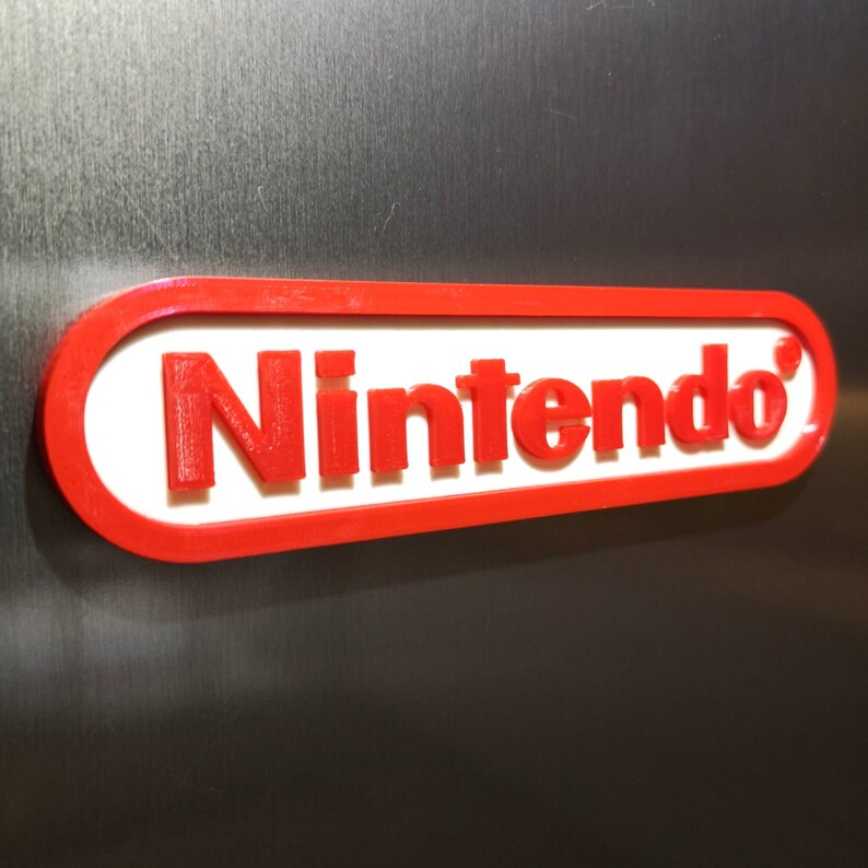 Nintendo 3D Fridge Magnet / Shelf Display - Retro 80s 8bit Video Games ...