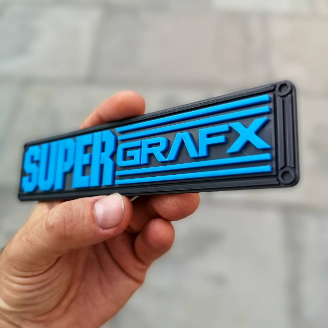 PC Engine Supergrafx Logo Shelf Display/fridge Magnet - Retro 80s 16bit ...