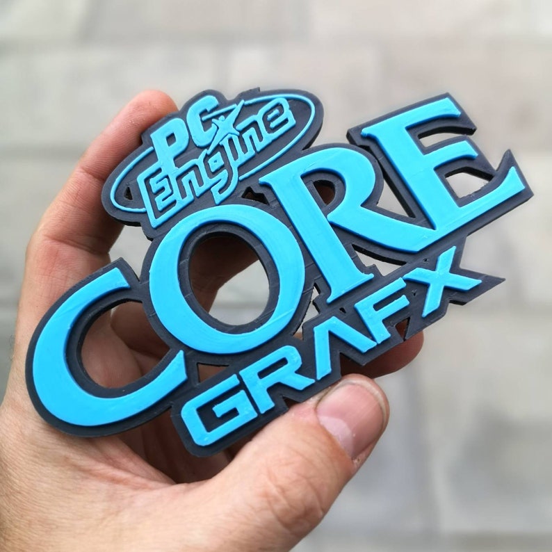 PC Engine Coregrafx Logo Shelf Display/fridge Magnet - Etsy