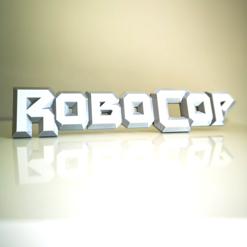 Robocop Fridge Magnet / Shelf Display - Classic Movie Logo - Etsy