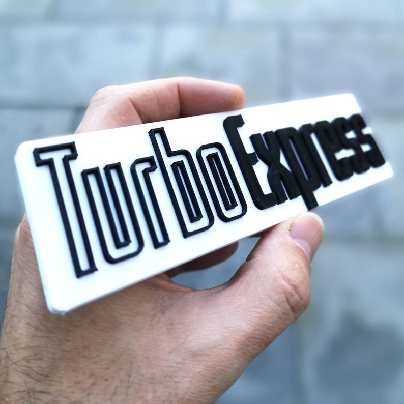 Turbo Express Logo Shelf Display/fridge Magnet - Retro 90s Video Games ...