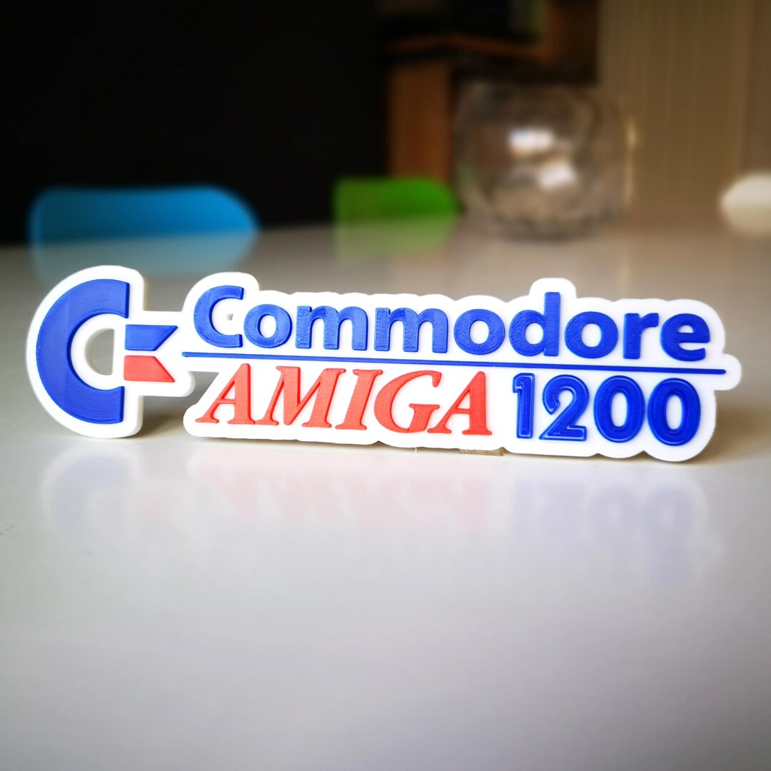 Commodore Amiga 1200 Logo Shelf Display/fridge Magnet - Retro 80s 16bit ...