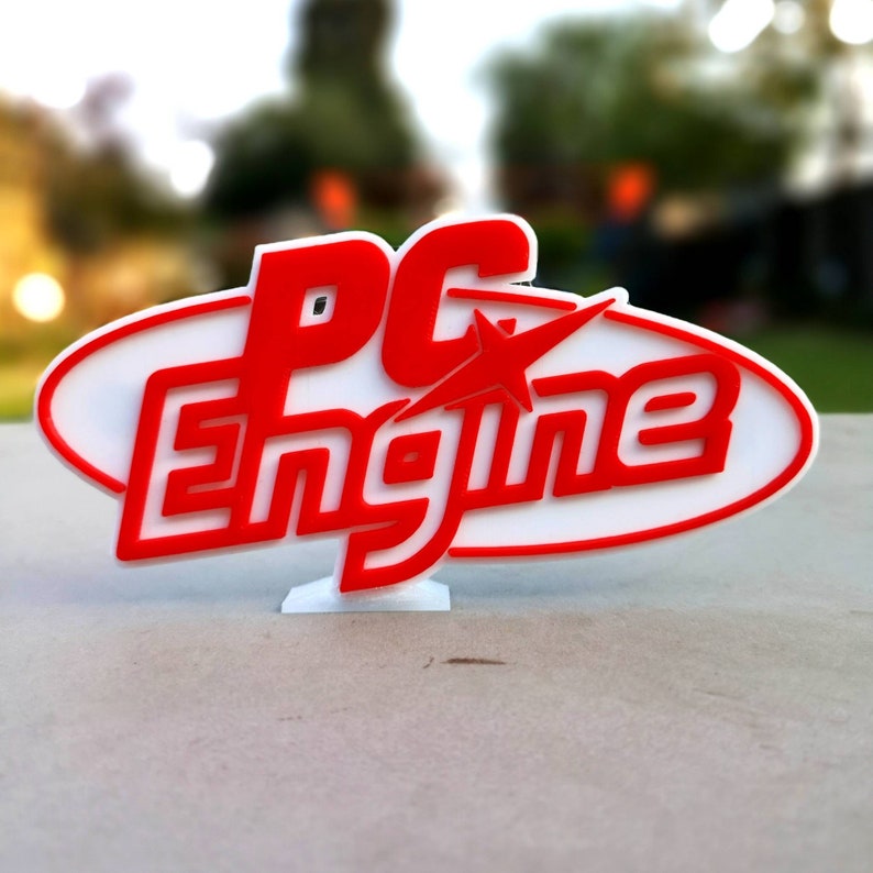 PC Engine Logo 3D Shelf Display/fridge Magnet - Retro 80s 16bit Video ...