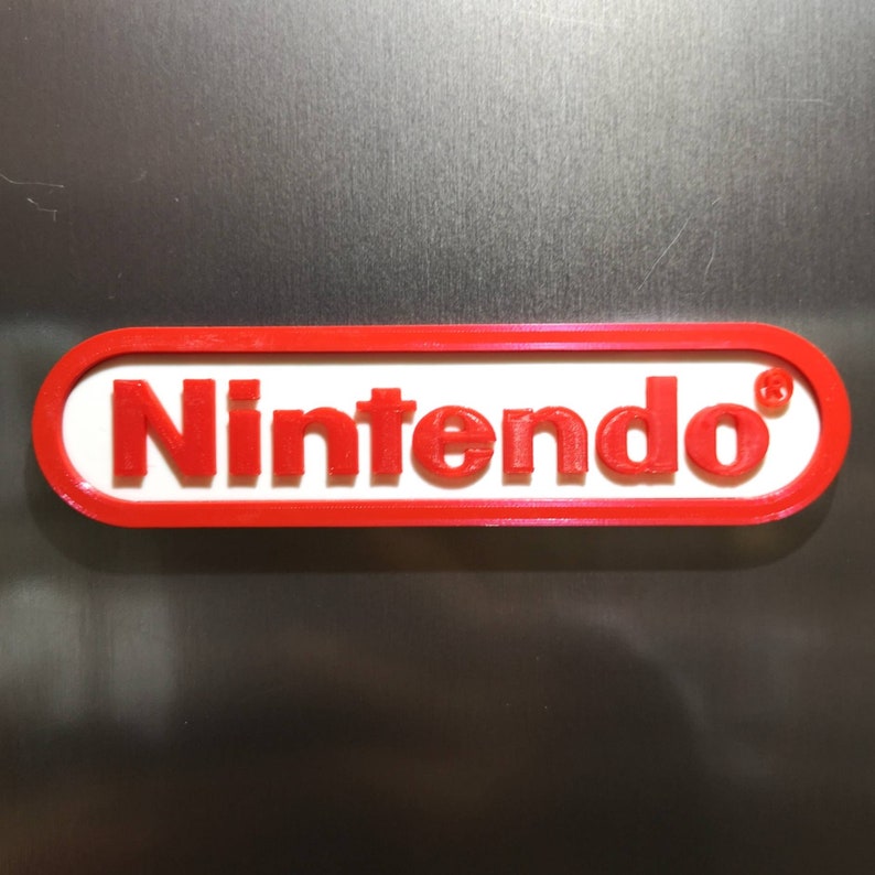 Nintendo 3D Fridge Magnet / Shelf Display - Retro 80s 8bit Video Games ...