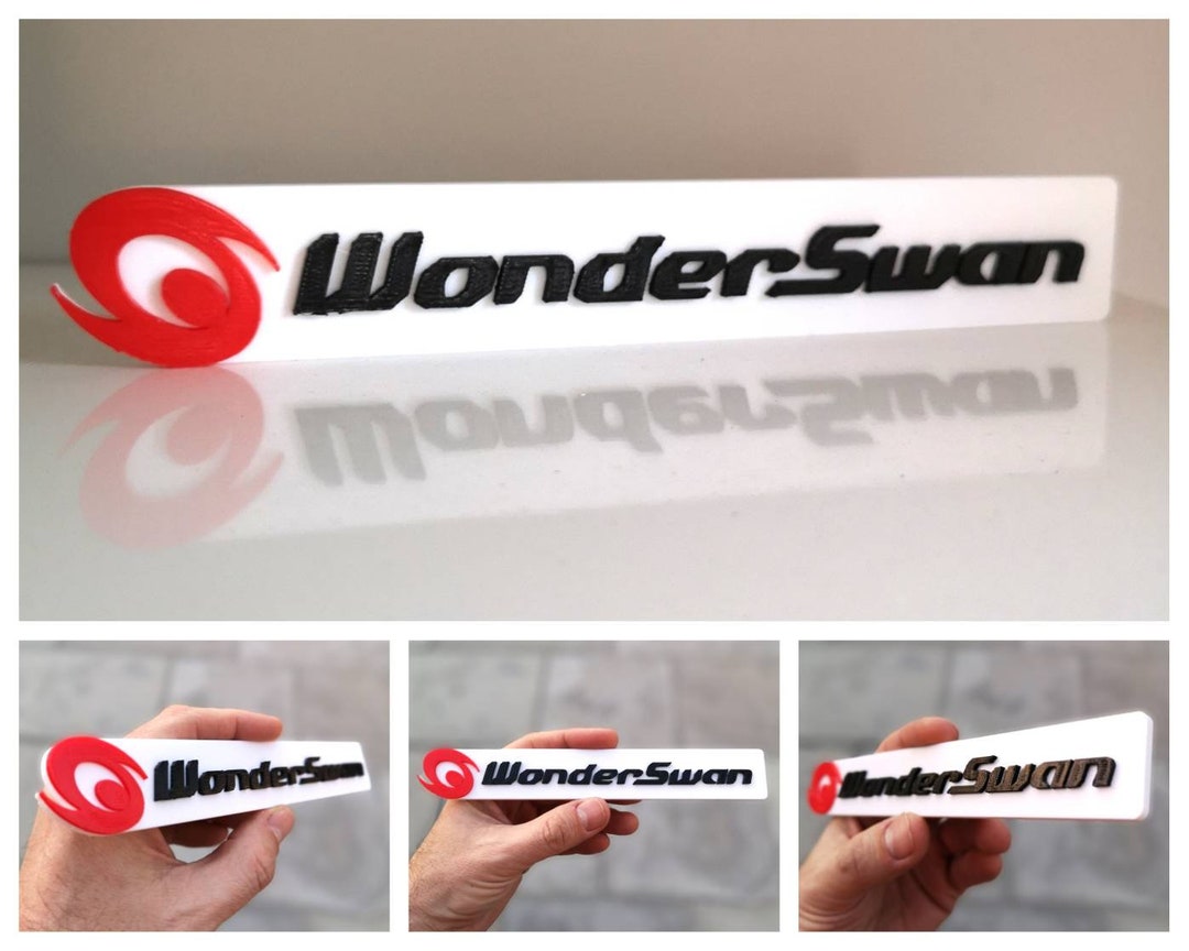 Bandai Wonderswan Logo Shelf Sign/fridge Magnet - Etsy