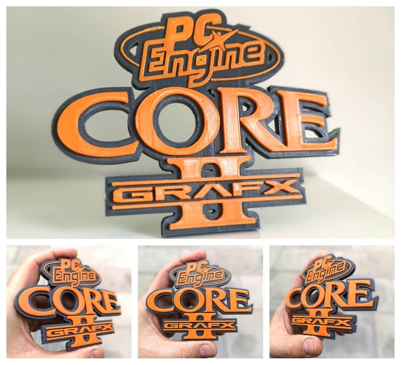 PC Engine Coregrafx II Logo Shelf Display/fridge Magnet - Etsy