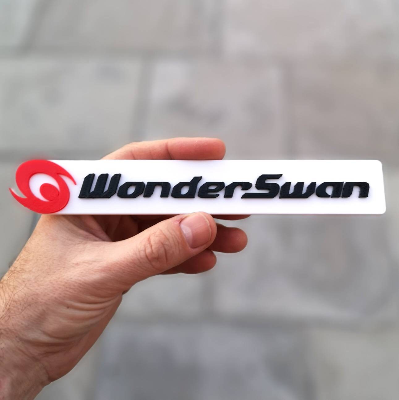 Bandai Wonderswan Logo Shelf Sign/fridge Magnet - Etsy