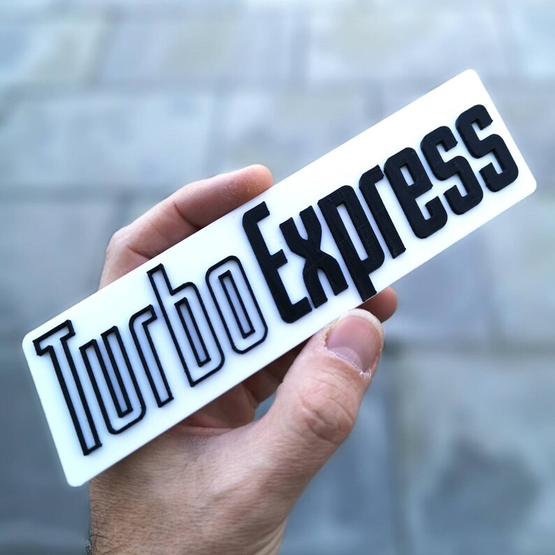 Turbo Express Logo Shelf Display/fridge Magnet Retro 90s | Etsy