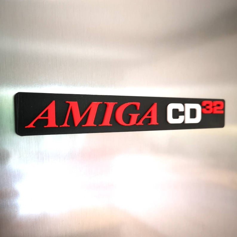 Amiga CD32 Logo Shelf Display/fridge Magnet | Etsy UK