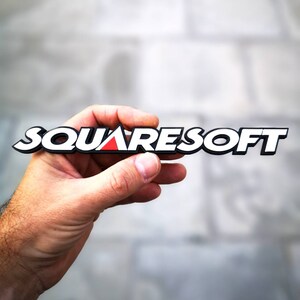 Squaresoft Fridge Magnet / Shelf Display - Classic Video Games Logo - Etsy