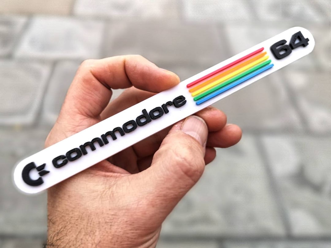 Commodore 64 3D Shelf Display/fridge Magnet - Retro 80s 8bit Video ...