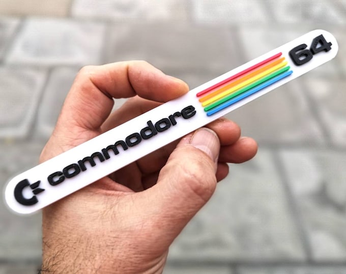Commodore 64 3D Shelf Display/fridge Magnet Retro 80s 8bit Video Games ...