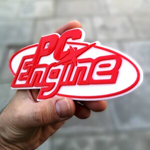 PC Engine Logo 3D Shelf Display/fridge Magnet - Retro 80s 16bit Video ...