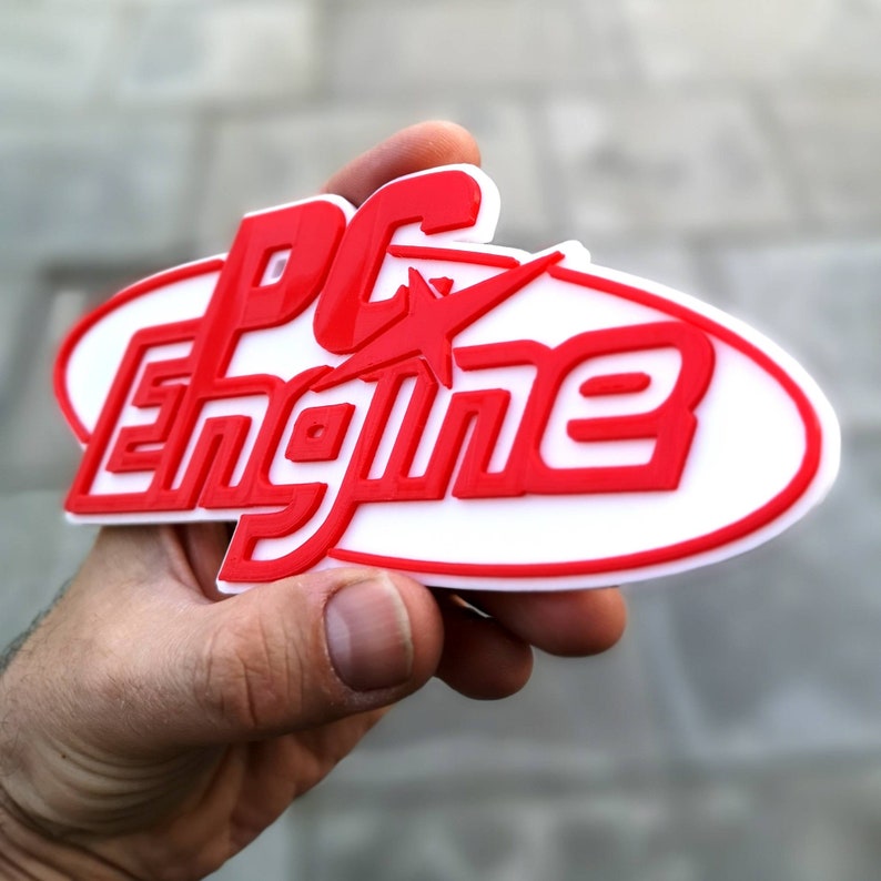 PC Engine Logo 3D Shelf Display/fridge Magnet - Retro 80s 16bit Video ...