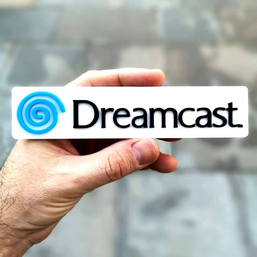 Sega Dreamcast Logo Shelf Sign/fridge Magnet Retro Video - Etsy UK