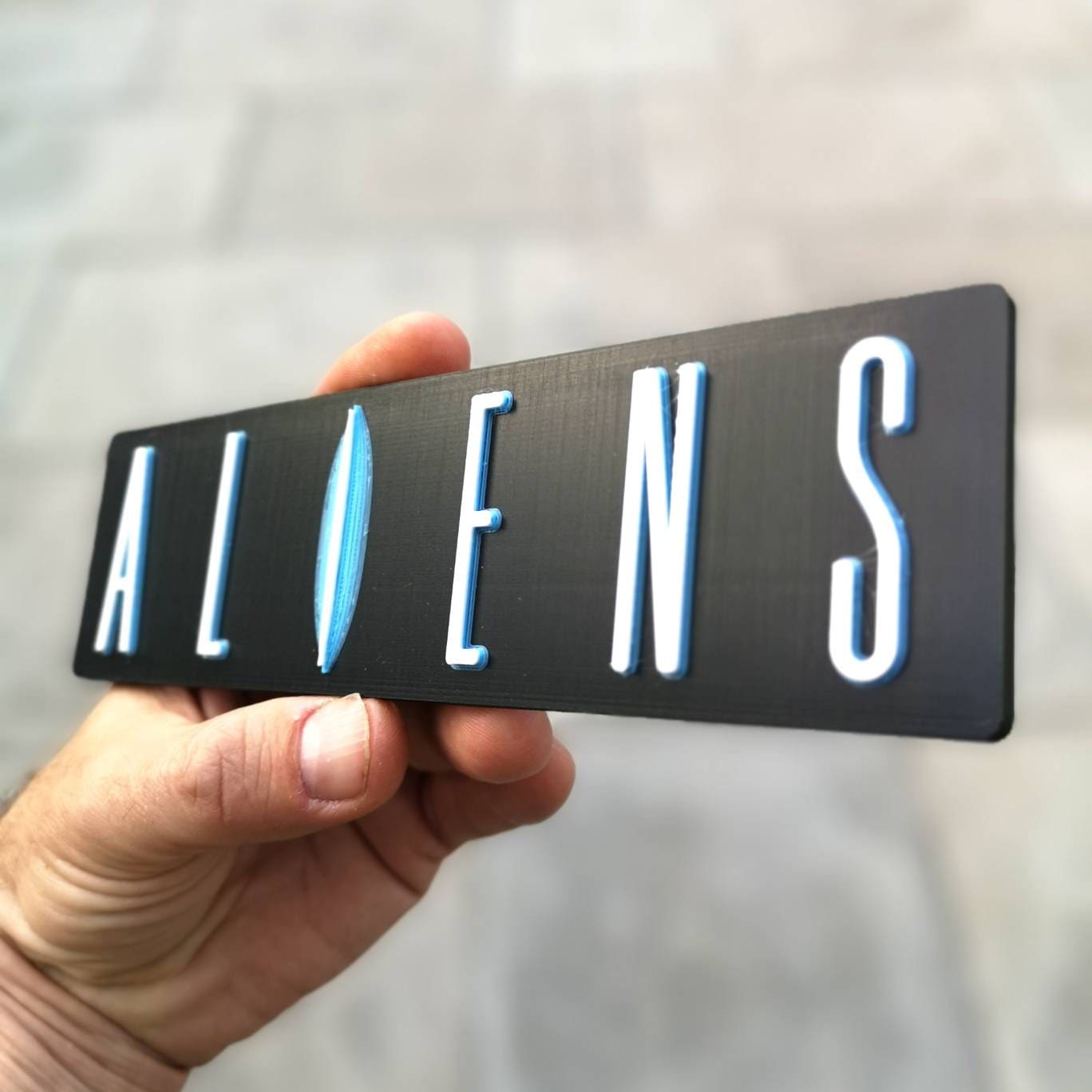 Aliens Fridge Magnet / Shelf Display Classic Movie Logo - Etsy