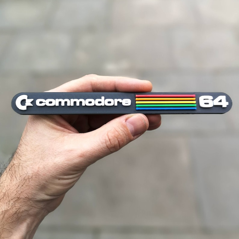 Commodore 64 Logo 3D Fridge Magnet / Shelf Display Retro 80s - Etsy UK