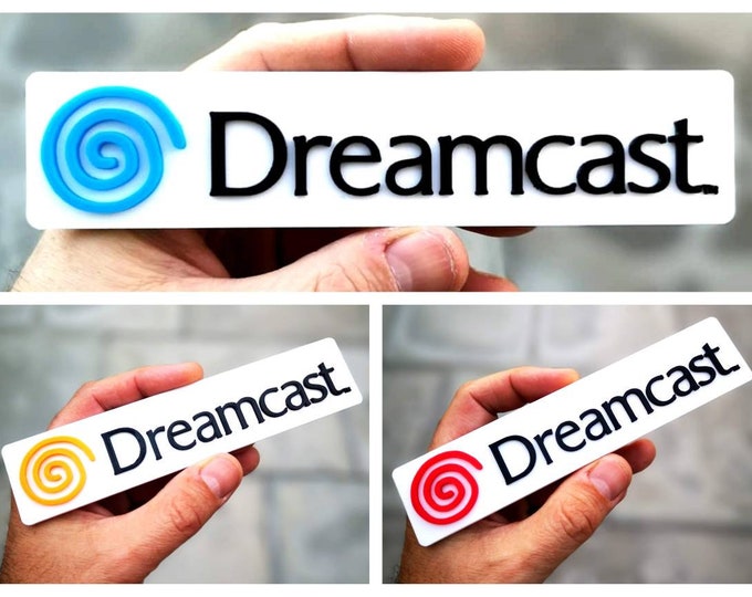 Sega Dreamcast Logo Shelf Sign/fridge Magnet - Retro Video Games Logo ...