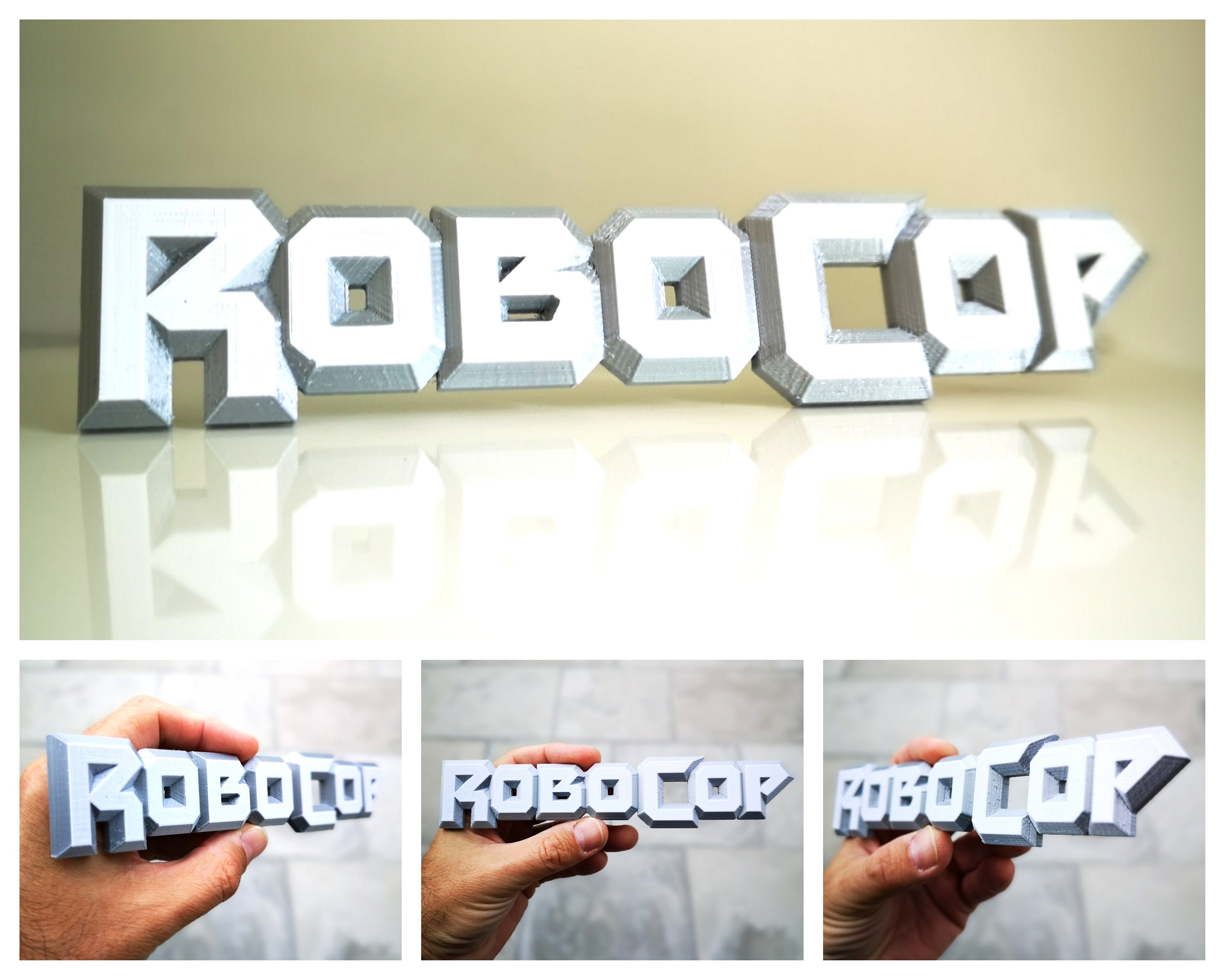 Robocop Fridge Magnet / Shelf Display Classic Movie Logo - Etsy