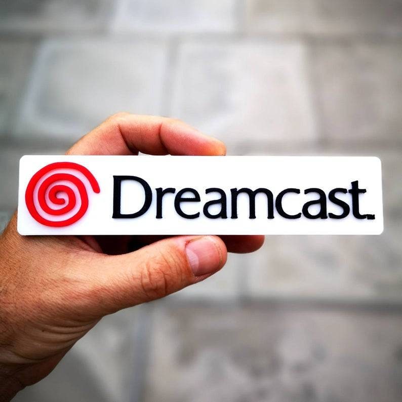 Sega Dreamcast Logo Shelf Sign/fridge Magnet Retro Video - Etsy UK