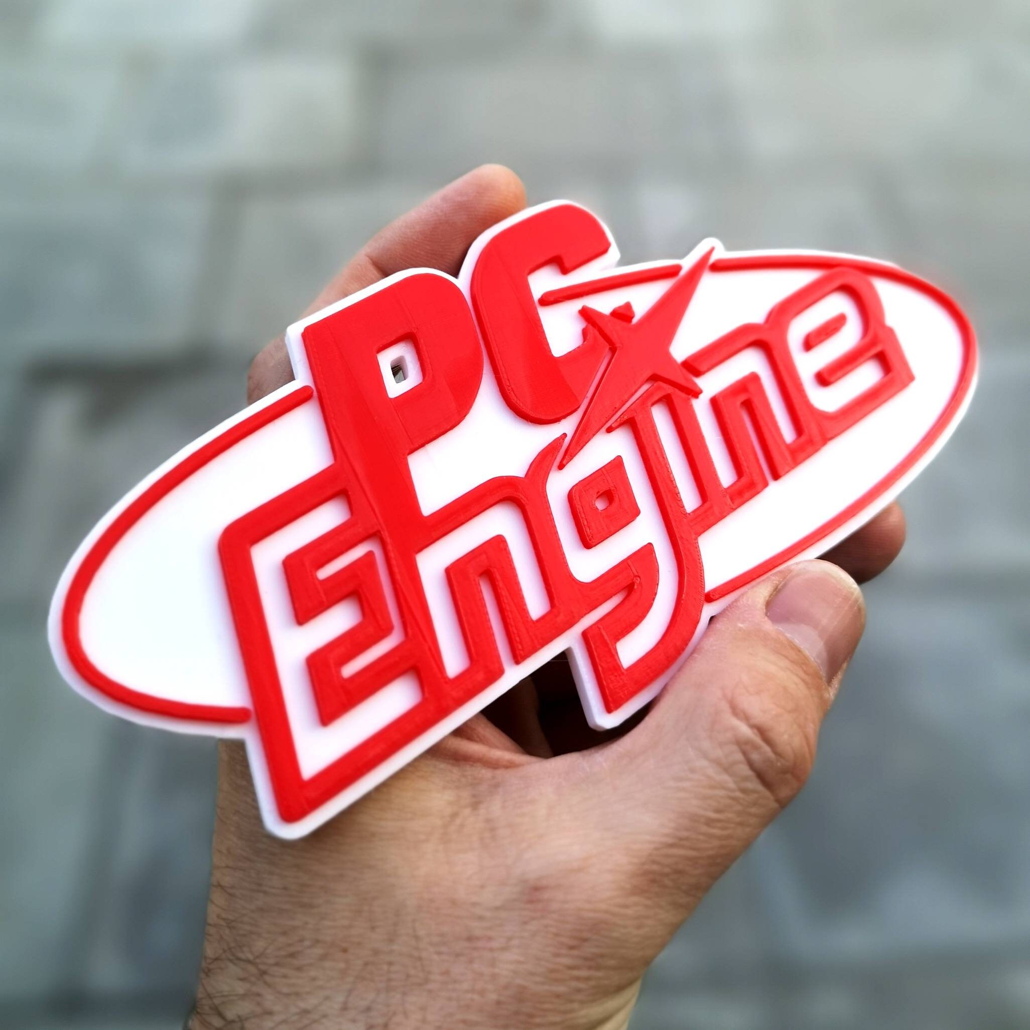 PC Engine Logo 3D Shelf Display/fridge Magnet Retro 80s - Etsy