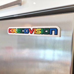 Colecovision 3D Logo Fridge Magnet/shelf Display - Retro 80s 8bit Video ...