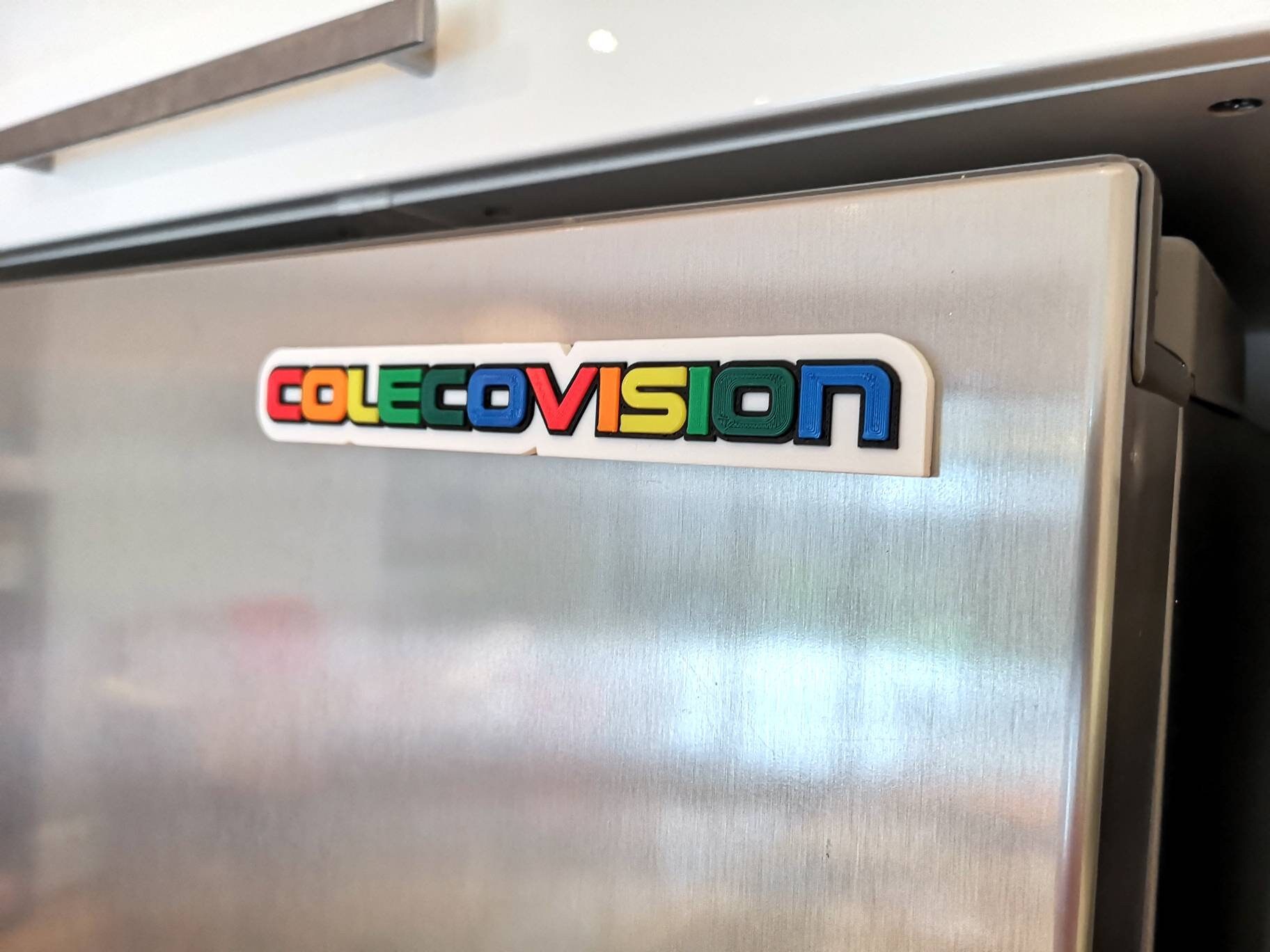 Colecovision 3D Logo Fridge Magnet/shelf Display Retro 80s | Etsy